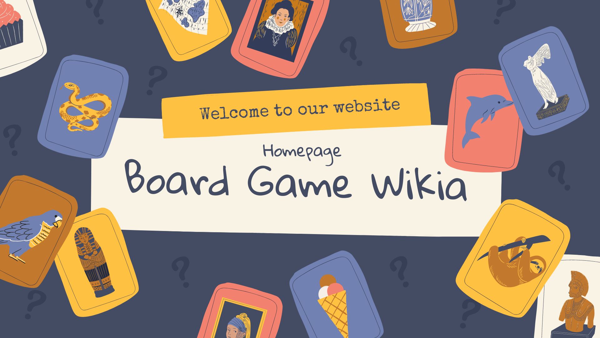 Board Game Wikia - Homepage